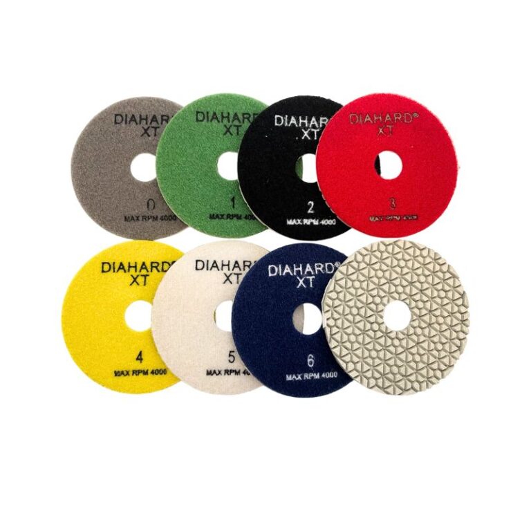 DIAHARD XT wet velcro polishing pads - Sorma | amastone®