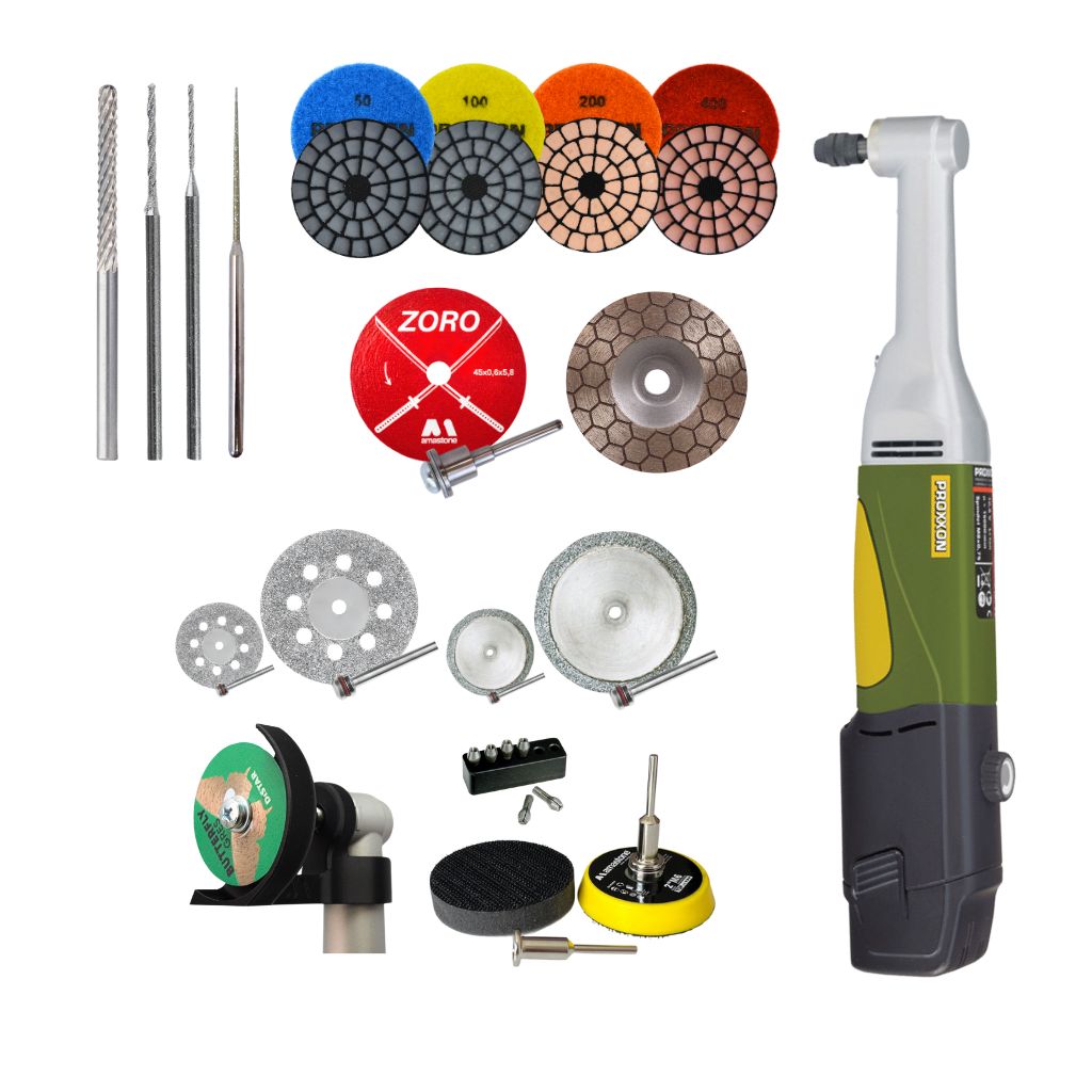 LWB/A Mini Battery-powered Long Neck Angular Drill Grinder – Proxxon ...